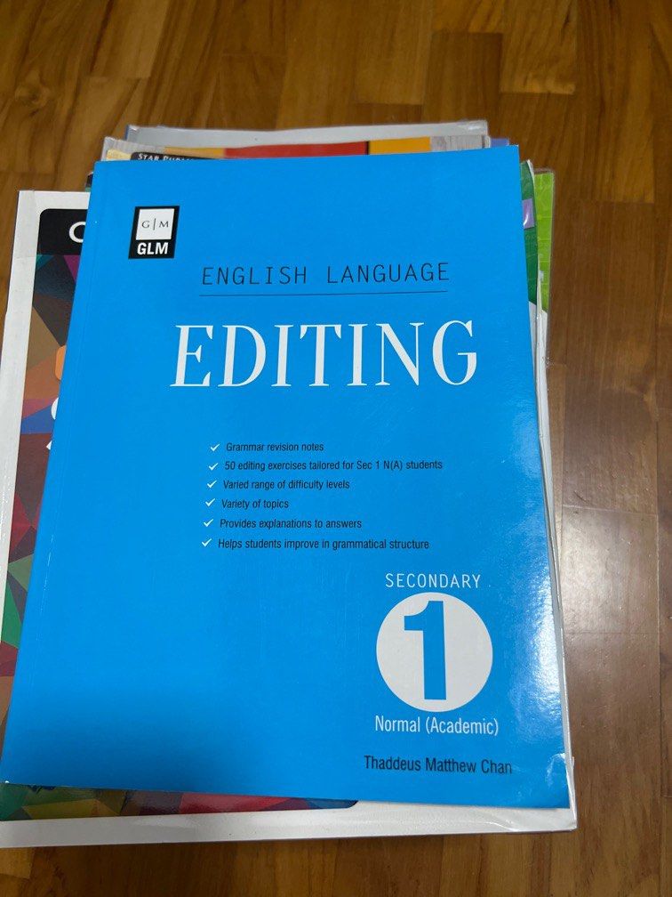 English language editing sec 1 ( Normal Academic ), Hobbies & Toys ...