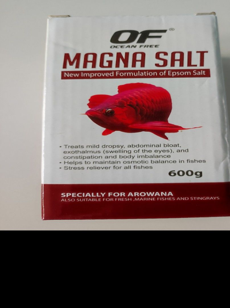 Epsom magna salt for swim bladder fish, Pet Supplies, Health & Grooming ...