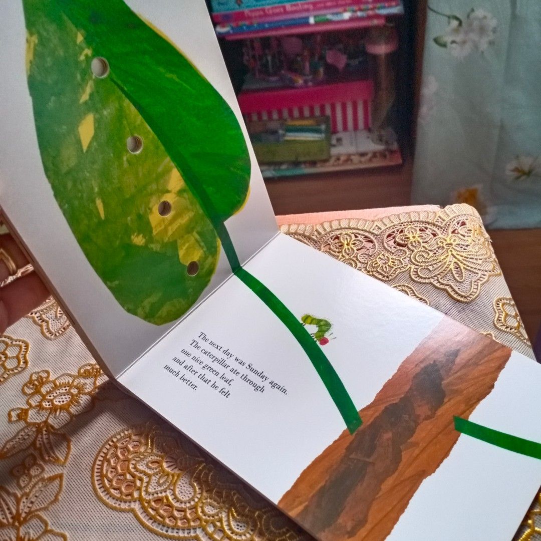Eric Carle The Very Hungry Caterpillar boardbook, Hobbies & Toys, Books ...