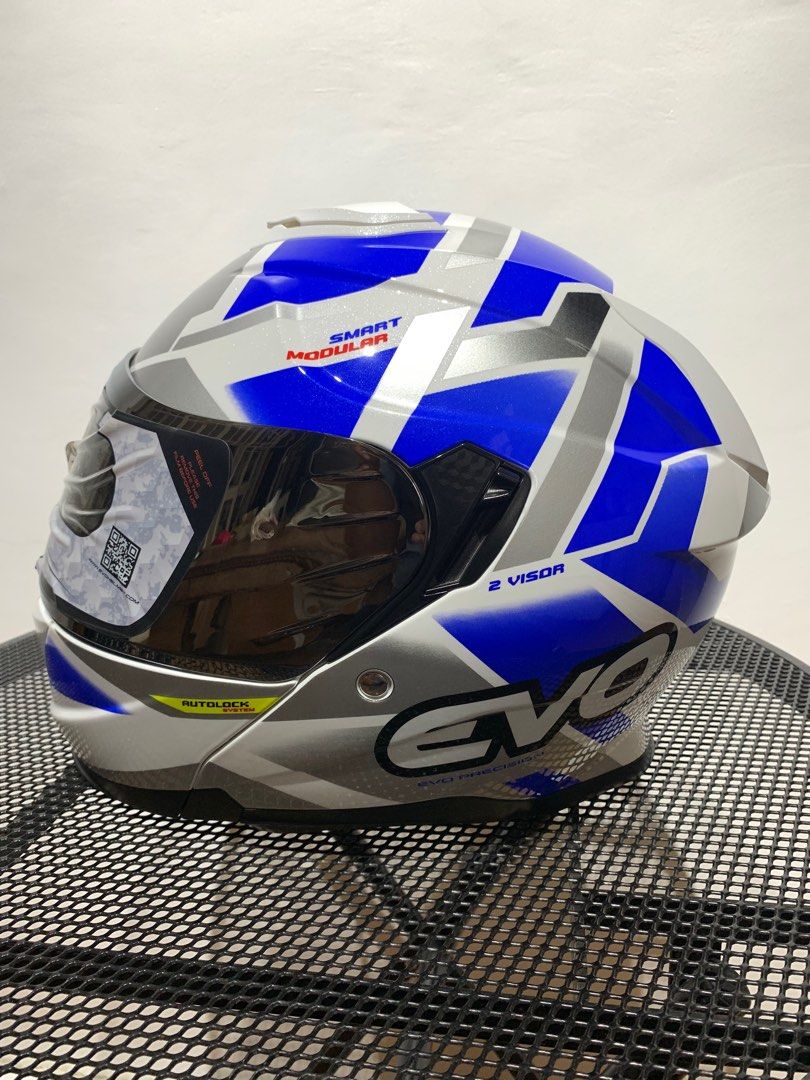 Evo helmet modular, Motorbikes, Motorbike Parts & Accessories, Helmets ...