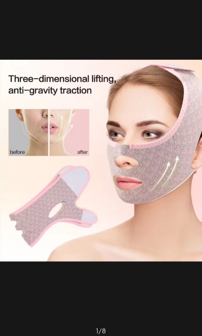 Lifting face mask, Health & Nutrition, Face Masks & Face Shields on ...
