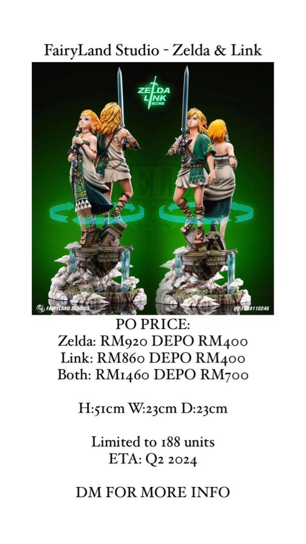 FairyLand Studio - Zelda & Link, Hobbies & Toys, Toys & Games on Carousell