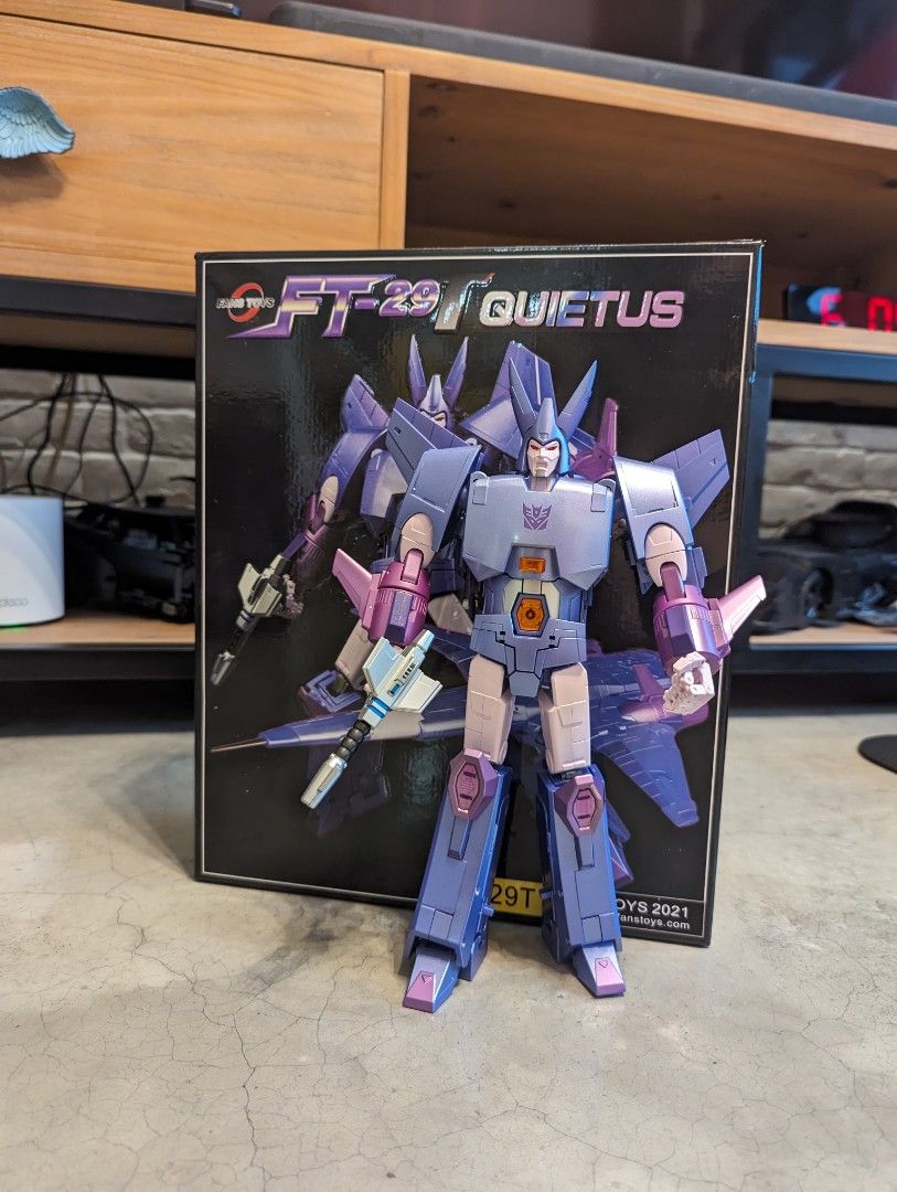 Fanstoys FT-29T Quietus Not Transformers Masterpiece G1 Cyclonus - Used ...