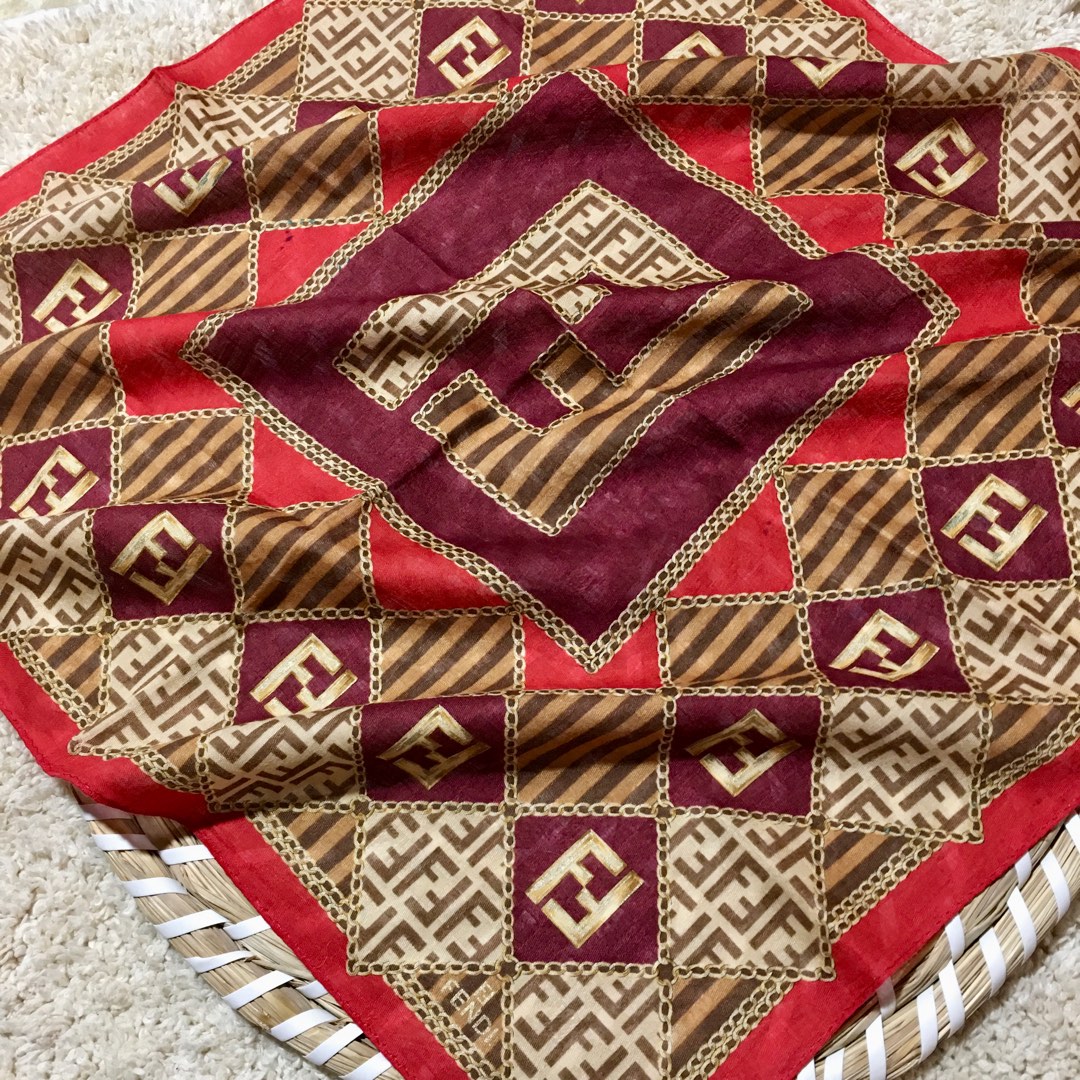 Fendi handkerchief high-end brand, Women's Fashion, Watches ...