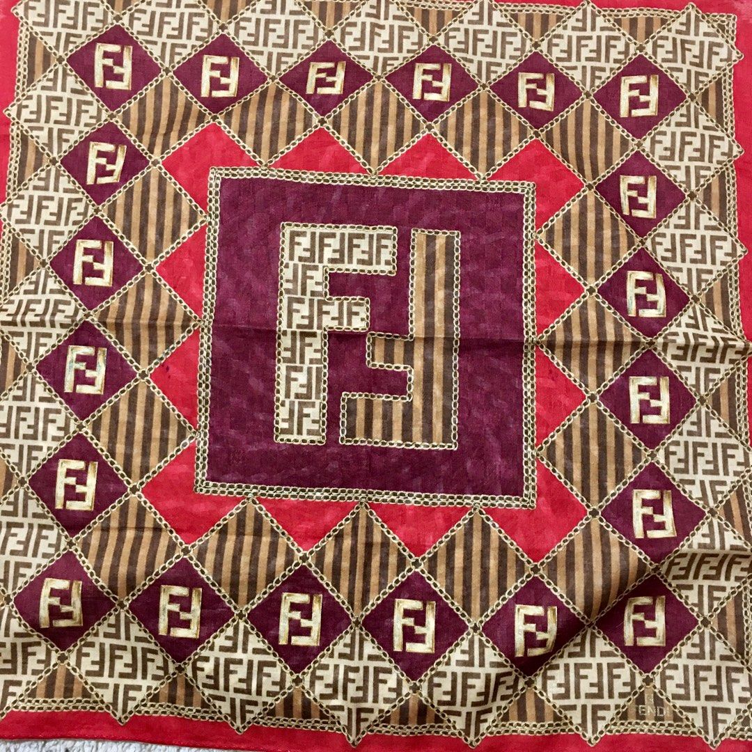 Fendi handkerchief high-end brand, Women's Fashion, Watches ...