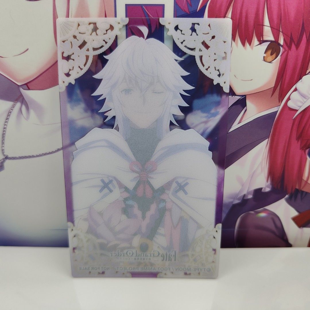 Fgo Merlin translucent card ( Fate Grand Order Babylonia limited ...