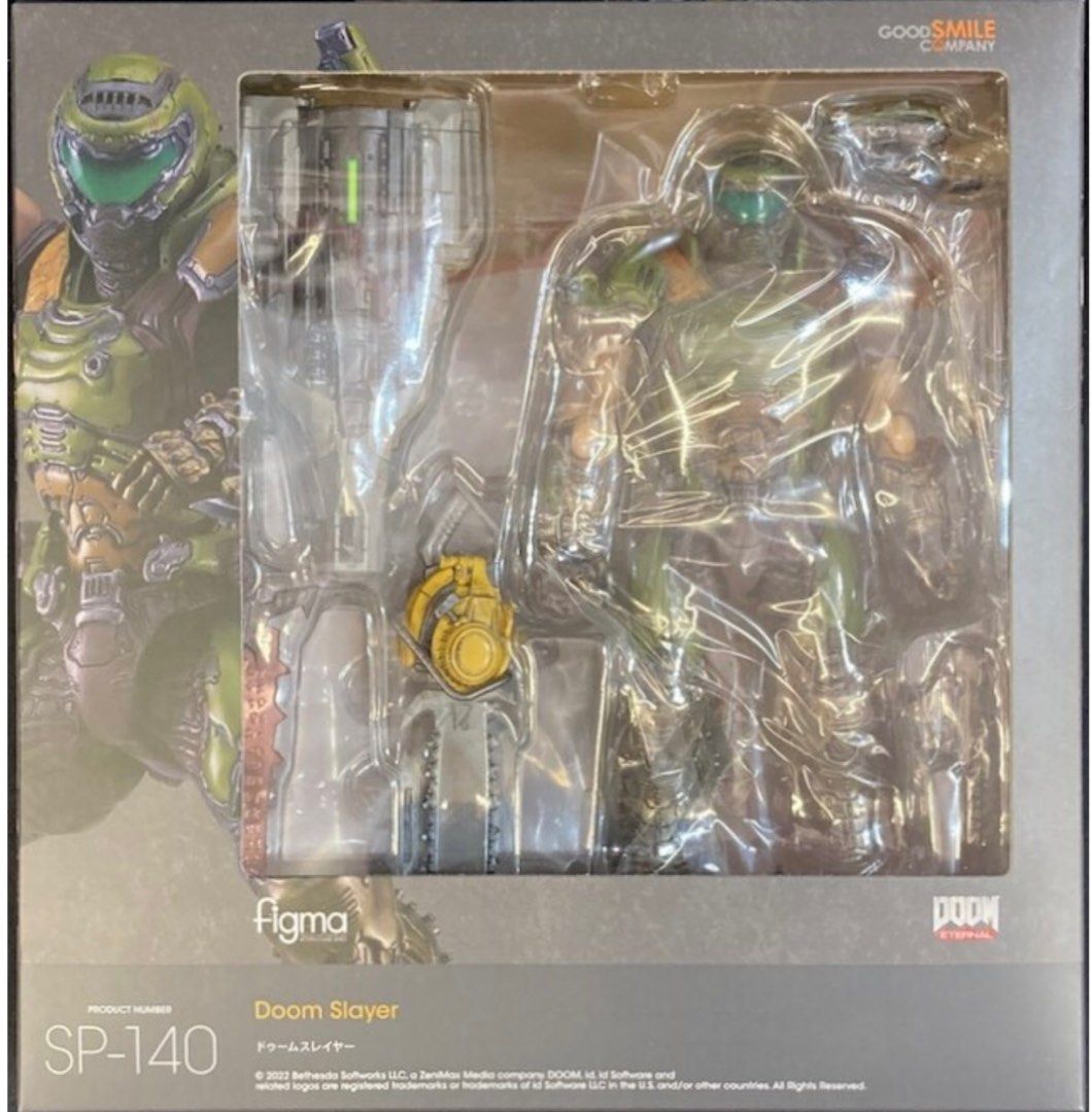 Figma SP 140 Doom Slayer Eternal, Hobbies & Toys, Toys & Games on Carousell