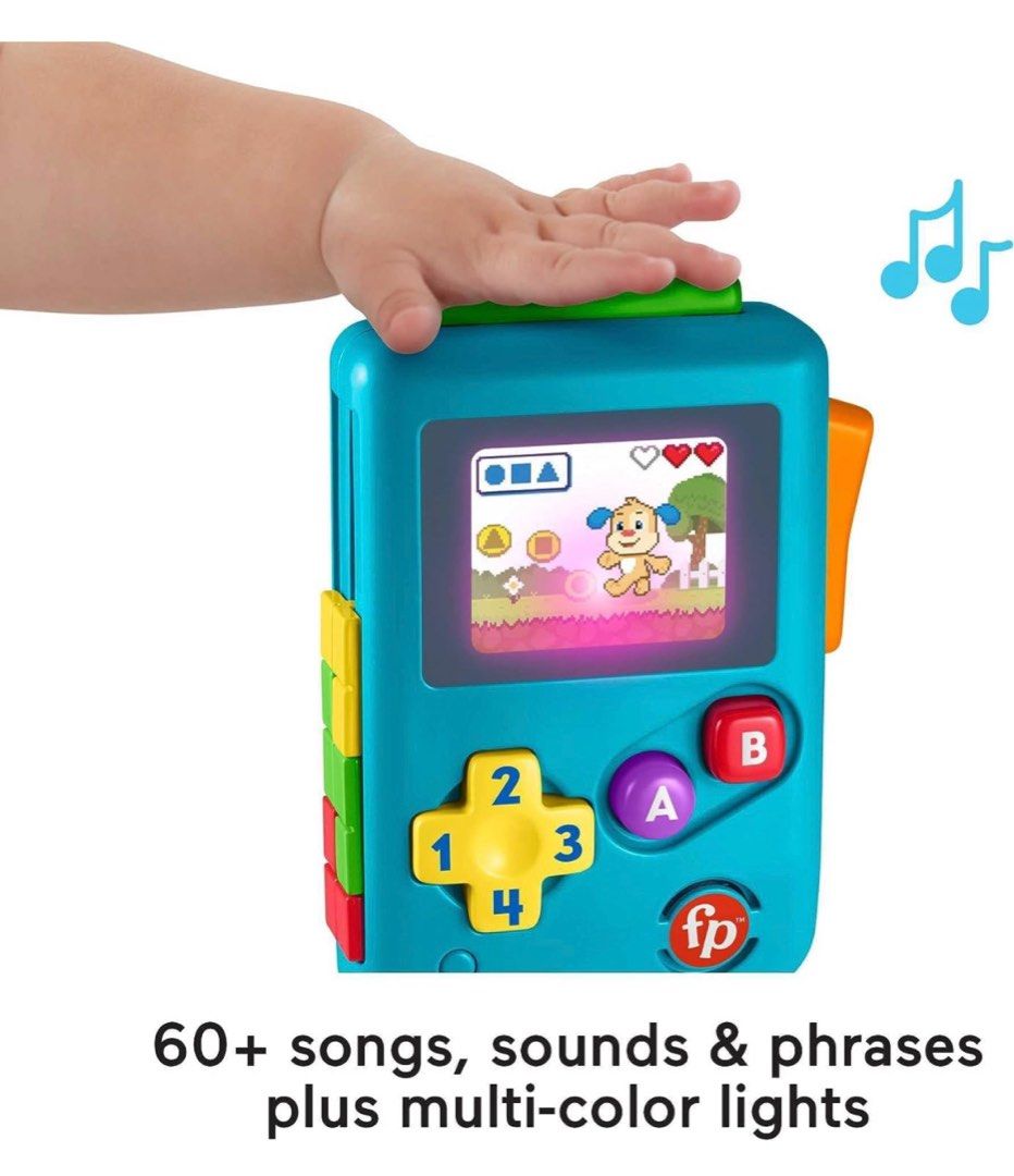 Fisher-price Lil Little Gamer Gameboy Controller toy with light and ...
