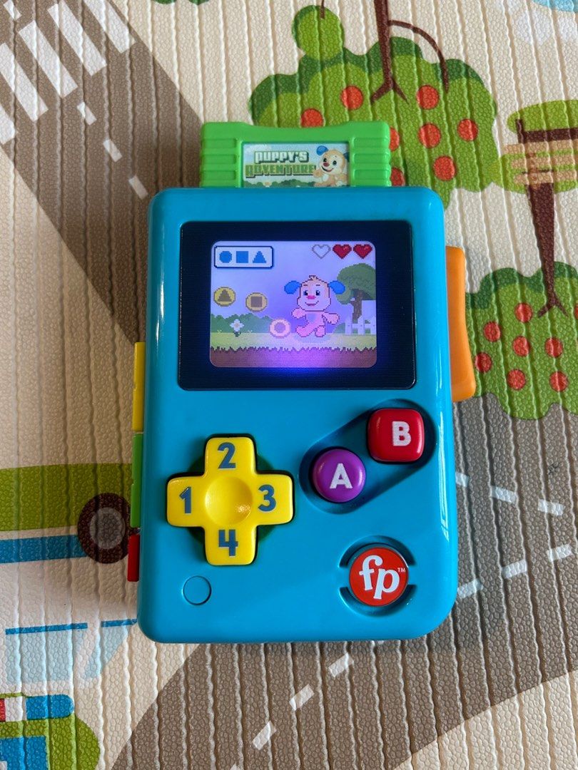 Fisher-price Lil Little Gamer Gameboy Controller toy with light and ...