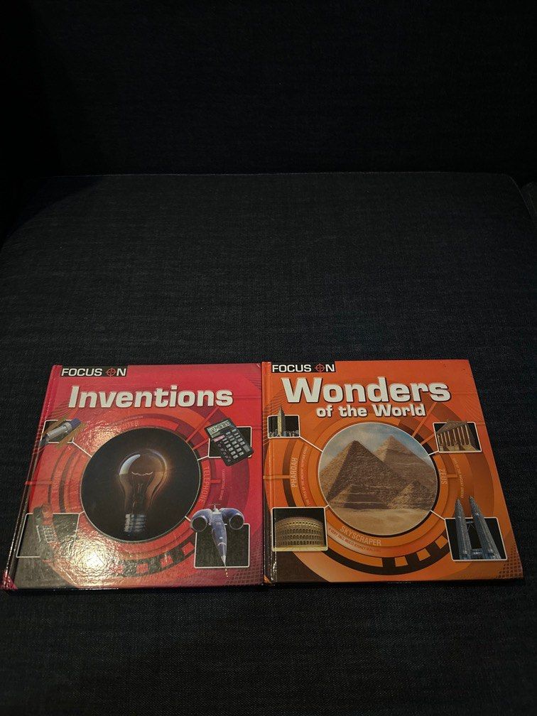 Focus on Books (Inventions & Wonders of the World) Set, Hobbies & Toys ...
