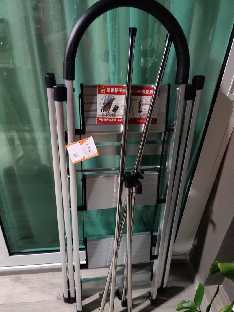 Foldable hanging rack/ladder, Furniture & Home Living, Home Improvement ...