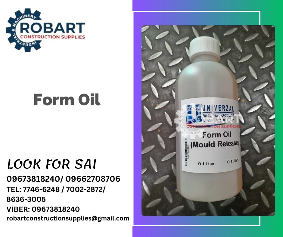 Form Oil, Commercial & Industrial, Construction Tools & Equipment on ...