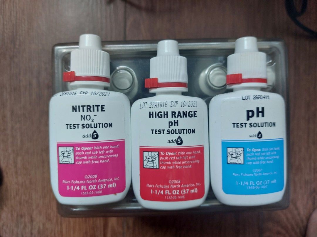 FREE API pH, Ammonia, Nitrite and Nitrate test kits, Pet Supplies ...