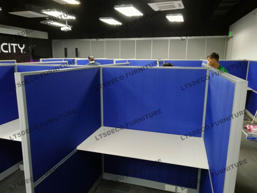 FULL FABRIC WORKSTATION PARTITION | OFFICE FURNITURE AND PARTITION ...