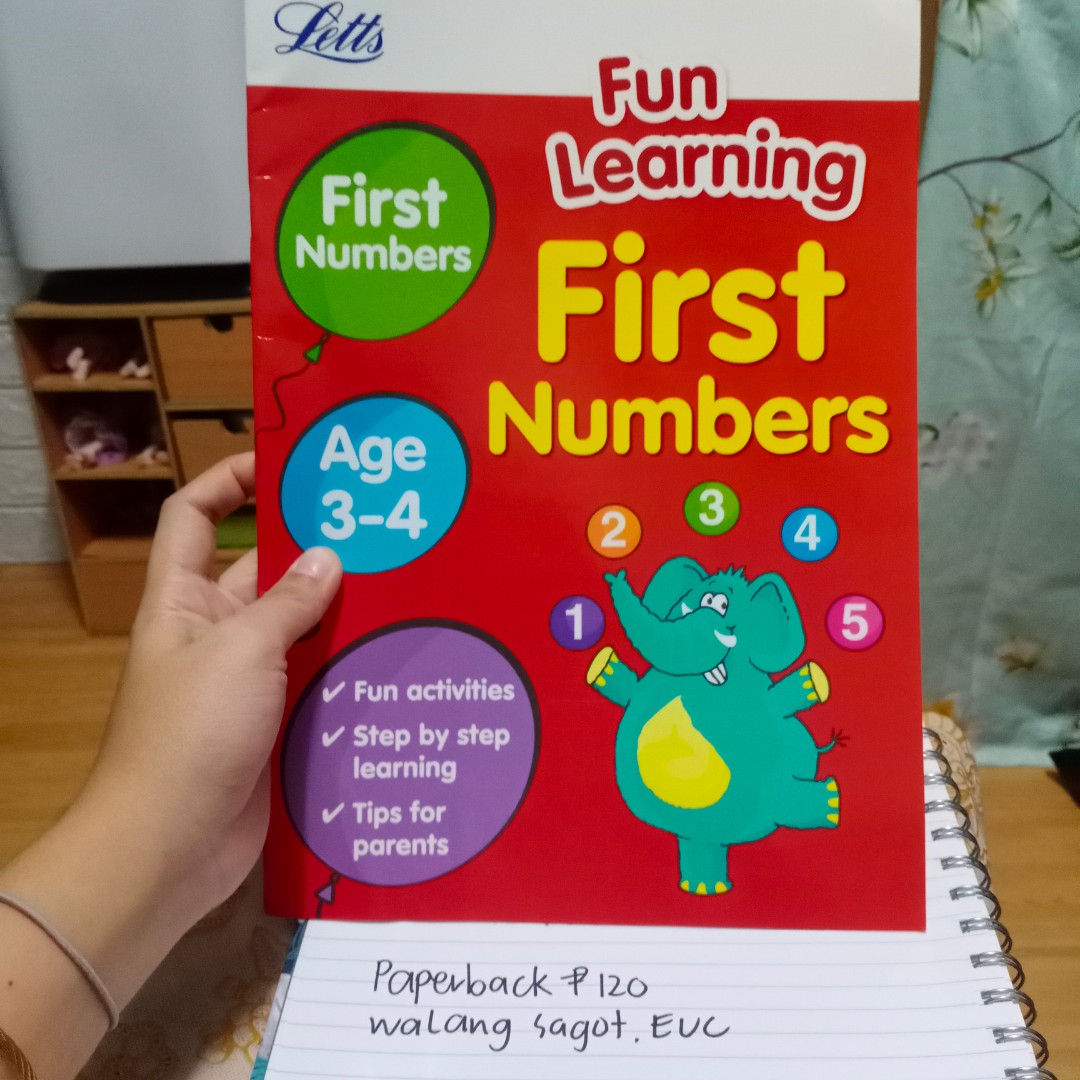 Fun Learning First Numbers Activity Book, Hobbies & Toys, Books ...