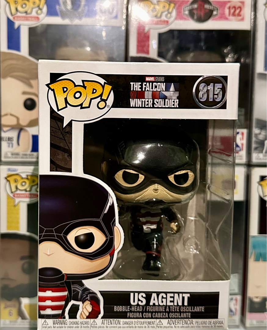 Funko Pop! US Agent 815 | The Falcon Winter Soldier | Marvel, Hobbies ...