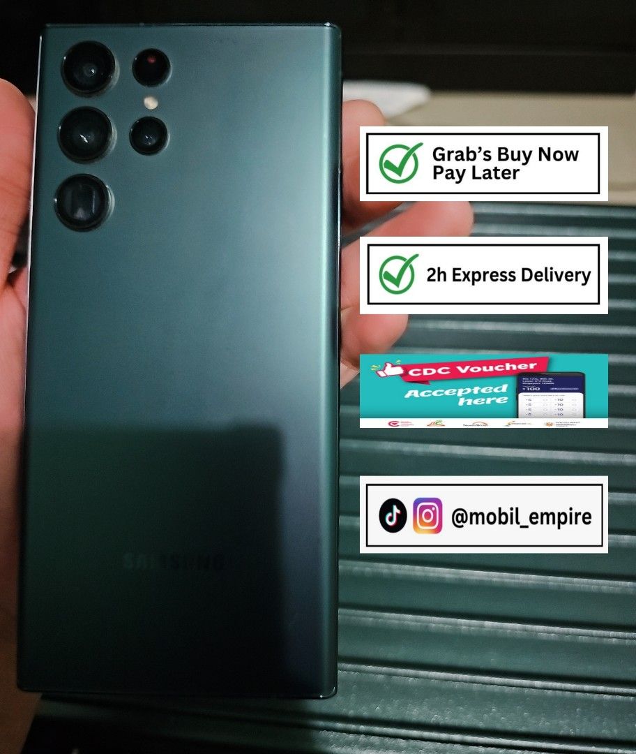 Galaxy S22 Ultra 5G Green 256GB, Mobile Phones & Gadgets, Mobile Phones ...