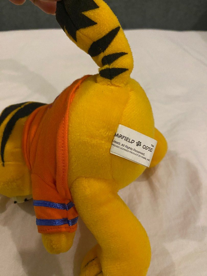 Garfield football team france, brazil plush toy, Hobbies & Toys, Toys ...