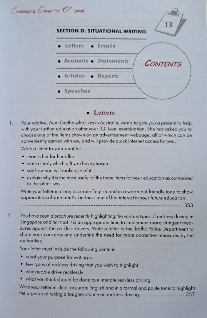 GCE O Level English Essay Book, Hobbies & Toys, Books & Magazines ...