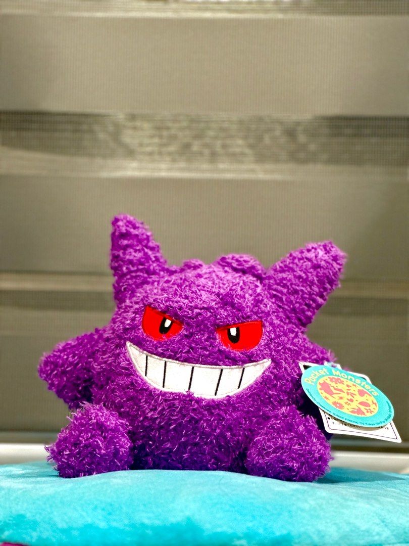 Gengar Sekiguchi Pokemon Plush, Hobbies & Toys, Toys & Games on Carousell