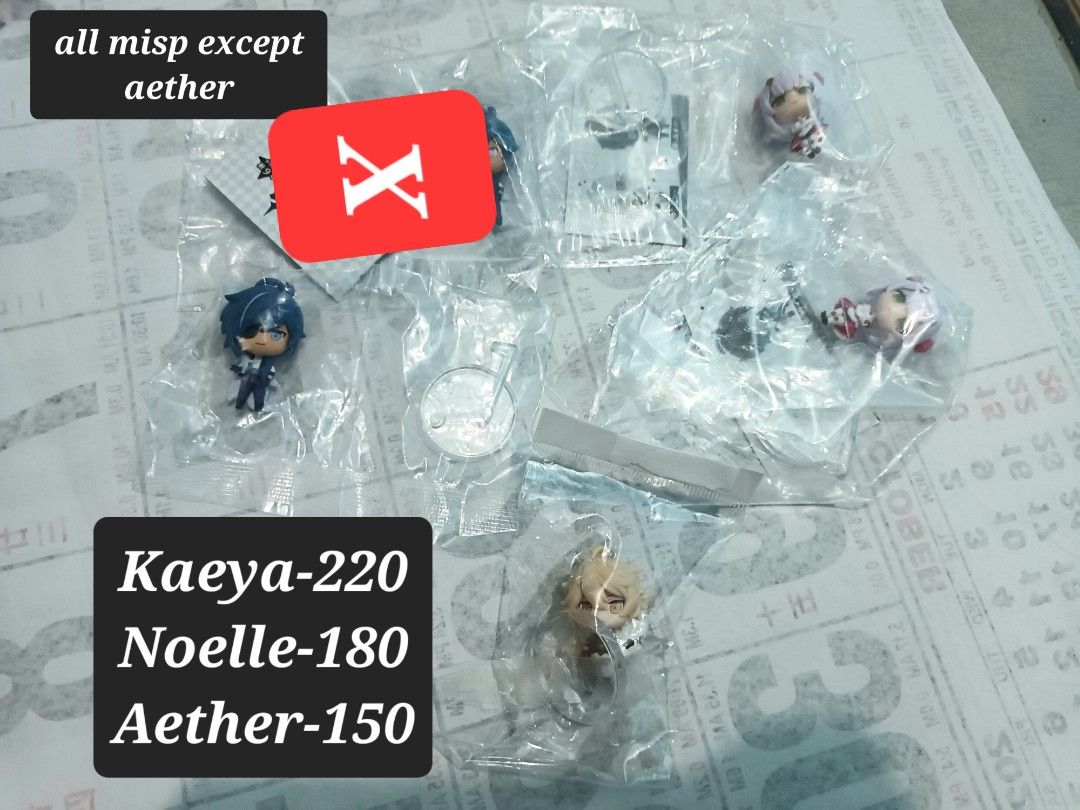 Genshin Impact official chibi figures, Hobbies & Toys, Toys & Games on ...