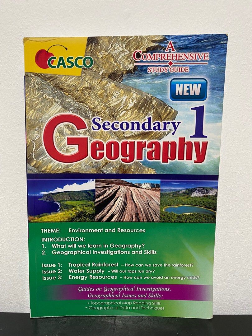 GEOGRAPHY GUIDE SEC 1, Hobbies & Toys, Books & Magazines, Assessment ...