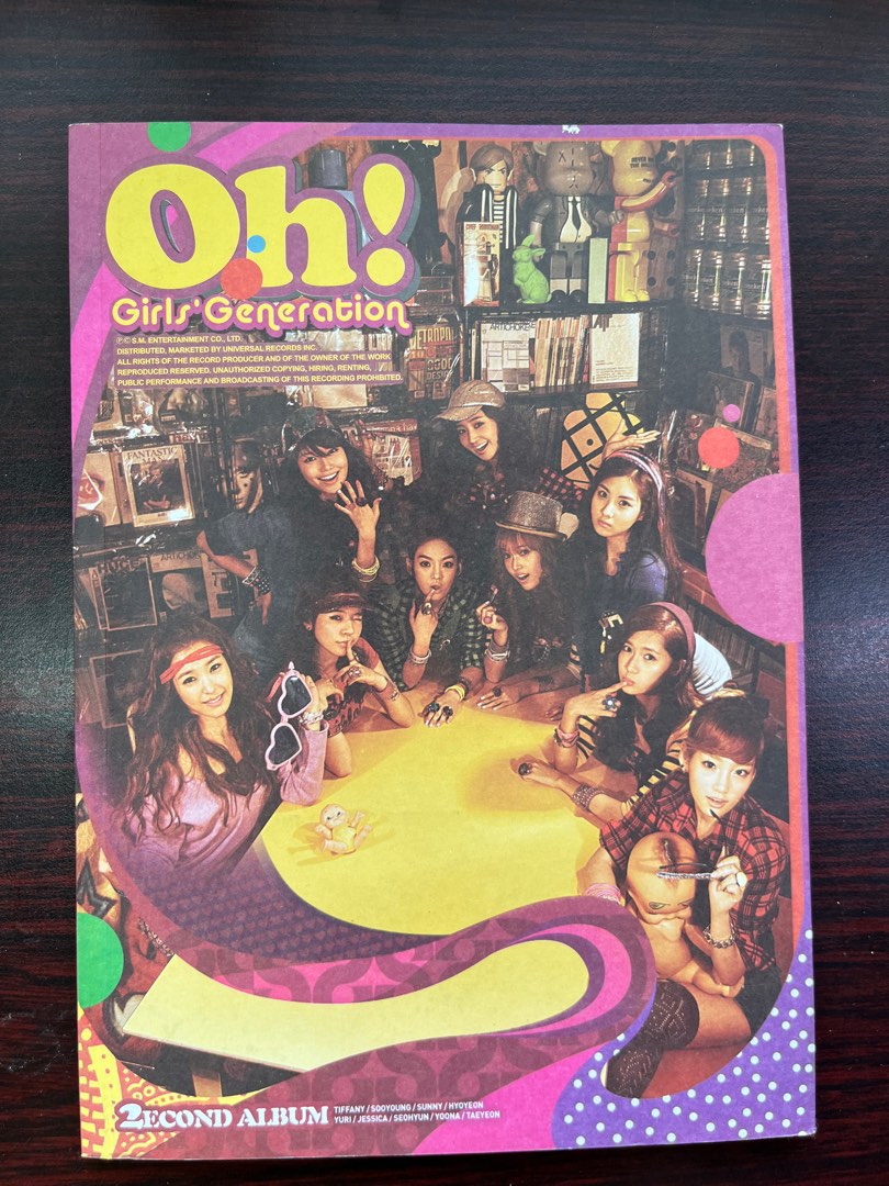 Girls Generation - 2nd Album OH!, Hobbies & Toys, Music & Media, CDs ...
