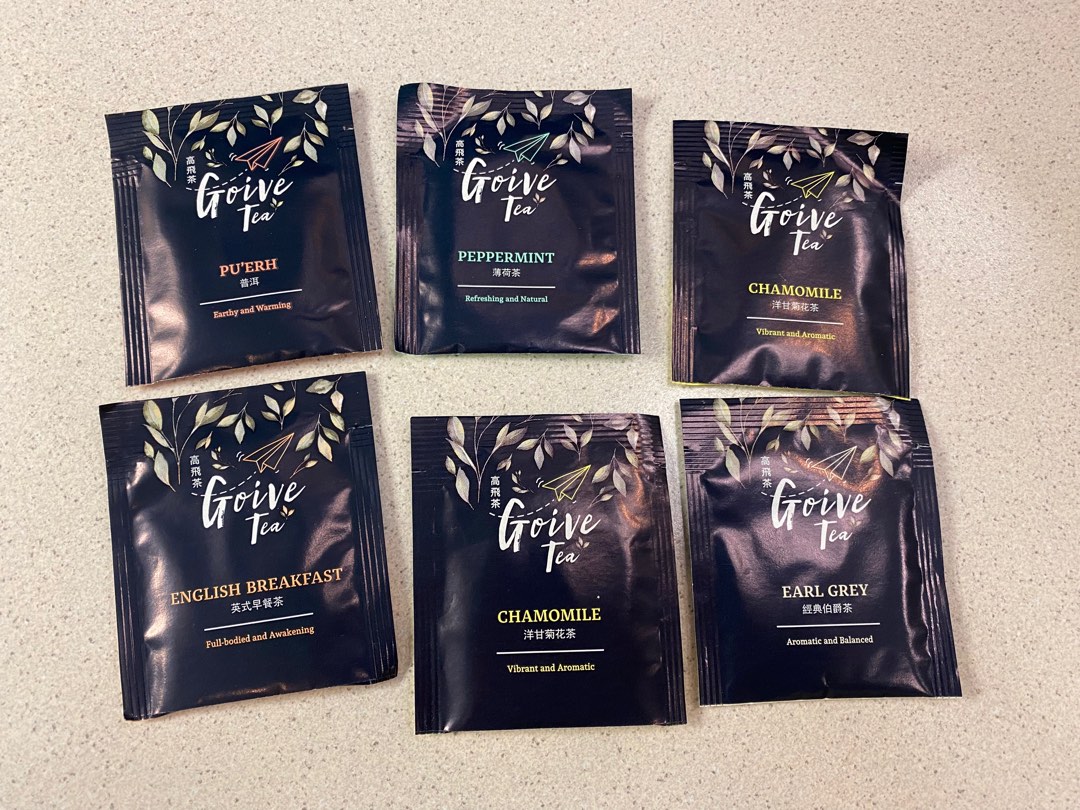 Goive Tea 高飛茶（有多包）（不同味道）, 嘢食 & 嘢飲, 飲料 - Carousell