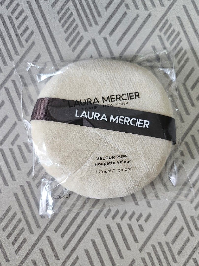 Limited-edition (Black) Velour Puff 100% Cotton, Beauty & Personal Care ...