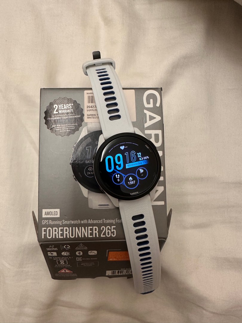 Good condition Garmin Forerunner 265, Mobile Phones & Gadgets ...
