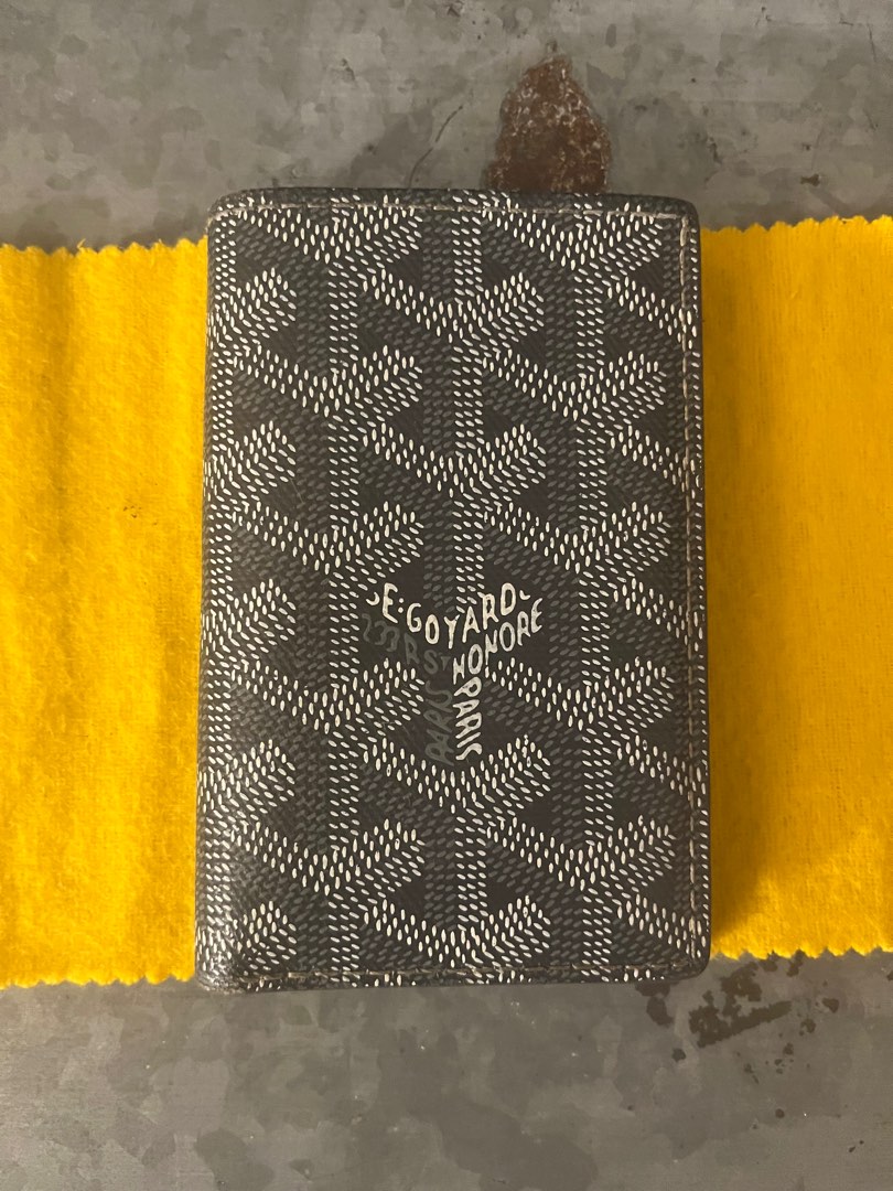 Goyard Saint-Pierre Card Wallet, Luxury, Bags & Wallets on Carousell