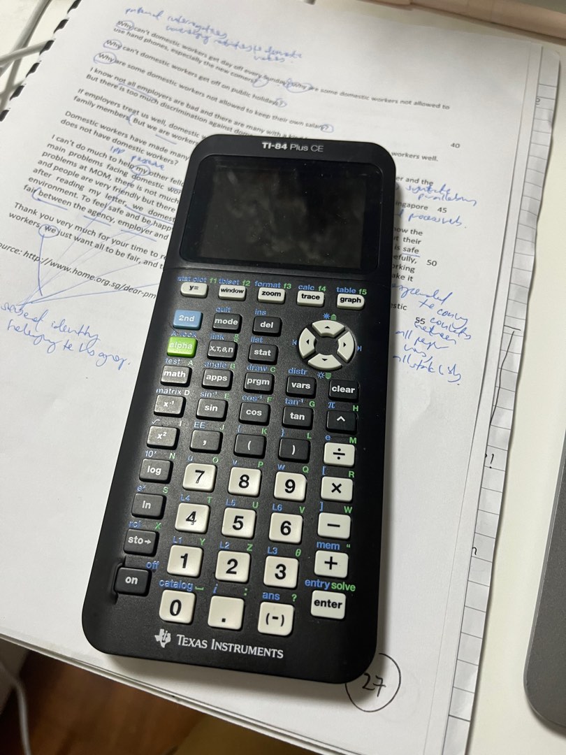 graphic calculator ti-84, Hobbies & Toys, Stationery & Craft ...