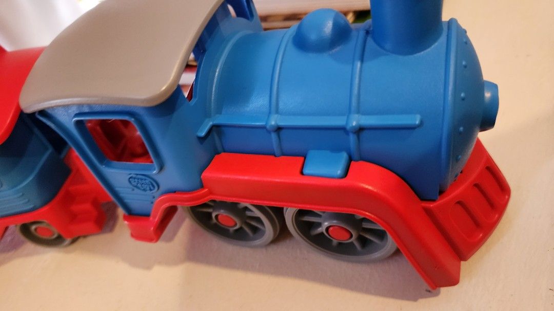 Green Toys Train Set, Hobbies & Toys, Toys & Games on Carousell