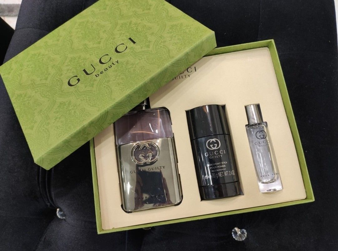 Gucci Guilty Perfume Set Beauty And Personal Care Fragrance And Deodorants On Carousell
