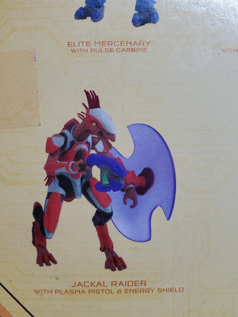 Halo Infinite 4" Jackal Raider Figure, Hobbies & Toys, Toys & Games on ...