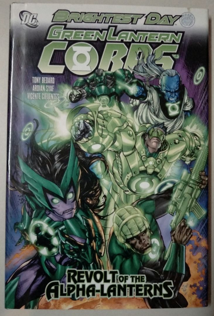 [Hardcover] DC Comics Green Lantern Corps - Revolt of the Alpha ...