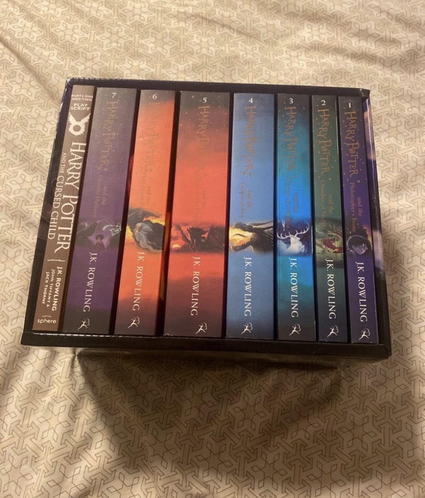 Harry Potter complete books set 1-8books( fullset), Hobbies & Toys ...