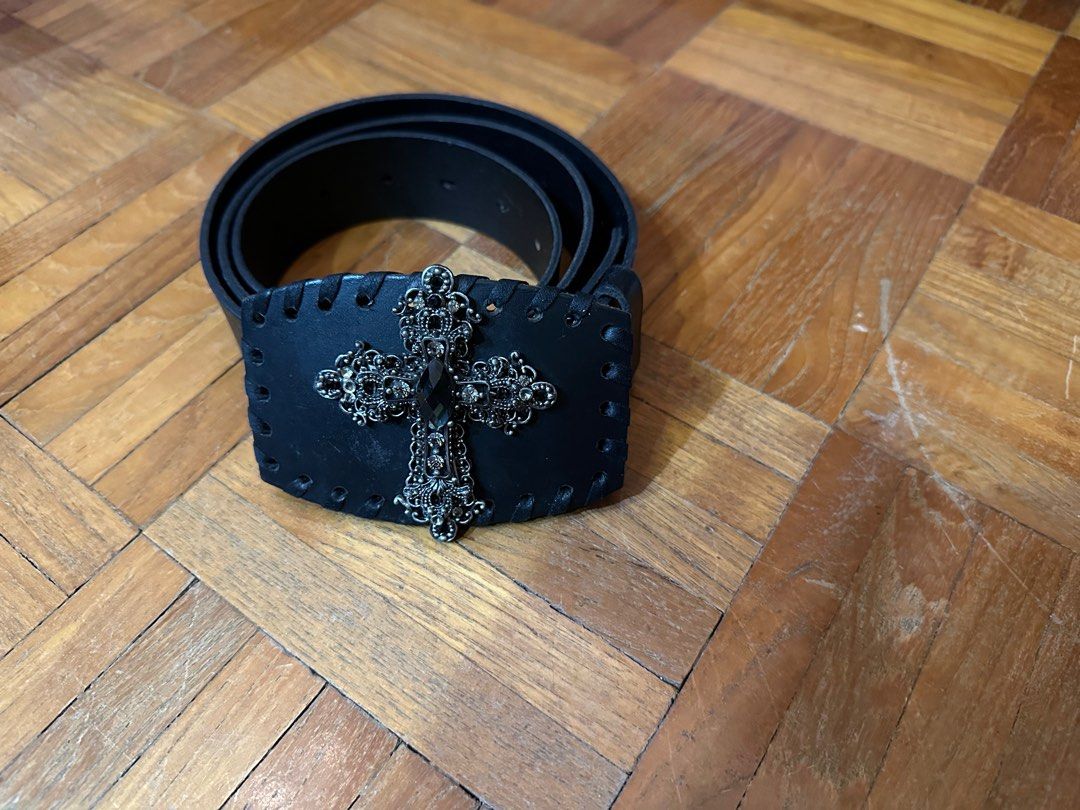 Heavy metal belt, Men's Fashion, Watches & Accessories, Belts on Carousell