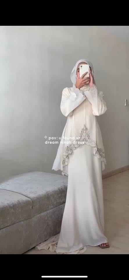Hijabistahub Fahara Dress, Women's Fashion, Muslimah Fashion, Dresses ...