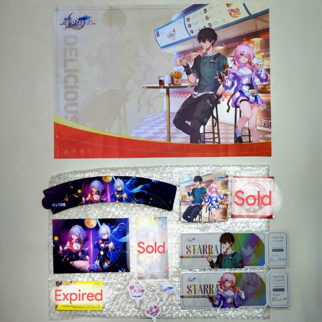 Honkai Star Rail (HSR) X Kith Collaboration Merch, Hobbies & Toys ...