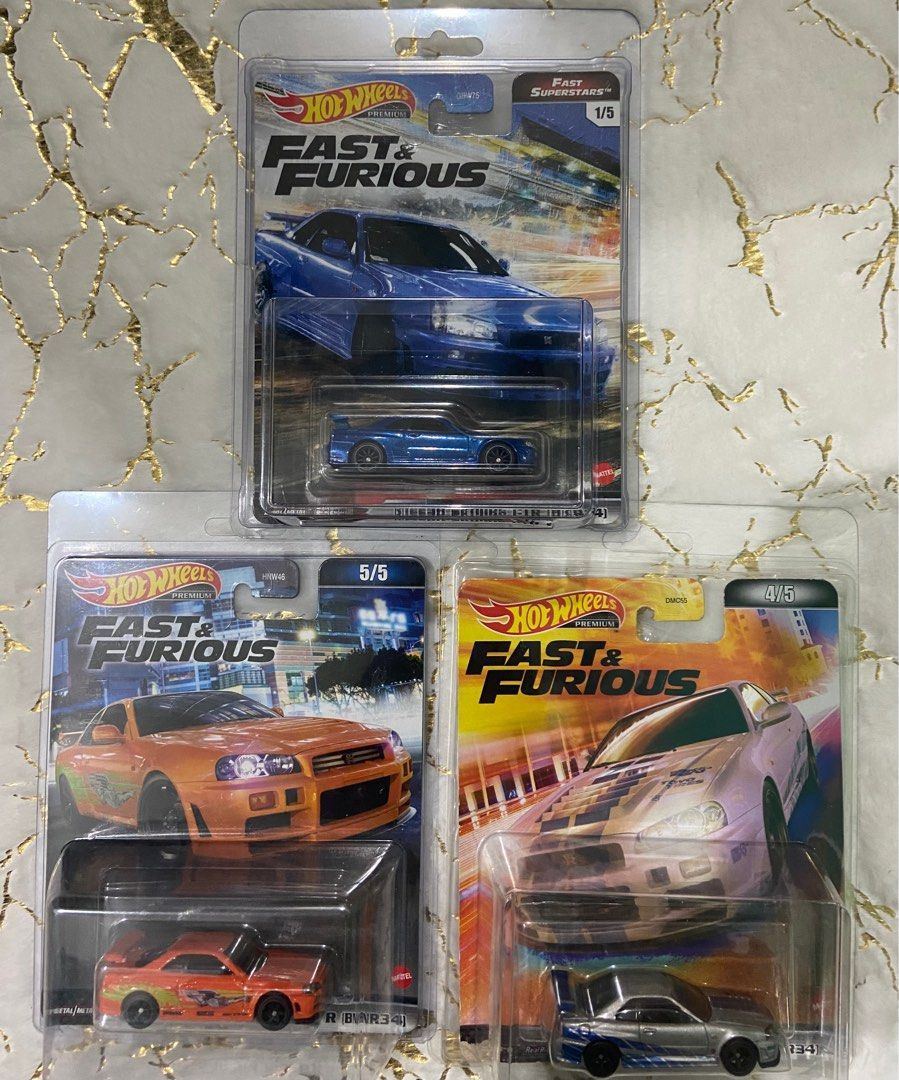 Hotweels Fast And Furious [SET], Hobbies & Toys, Toys & Games on Carousell
