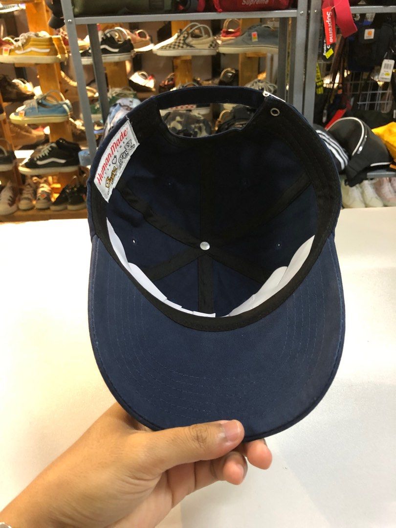Human Made Blue Black Cap, Men's Fashion, Watches & Accessories, Cap ...
