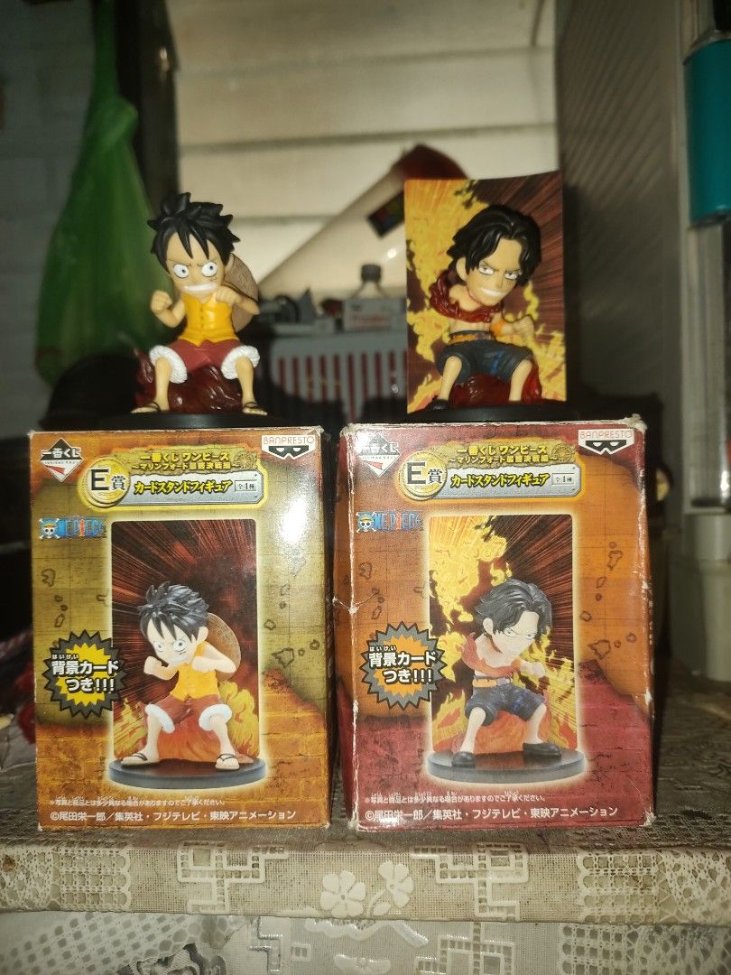 ik chibi luffy & ace figure, Hobbies & Toys, Toys & Games on Carousell