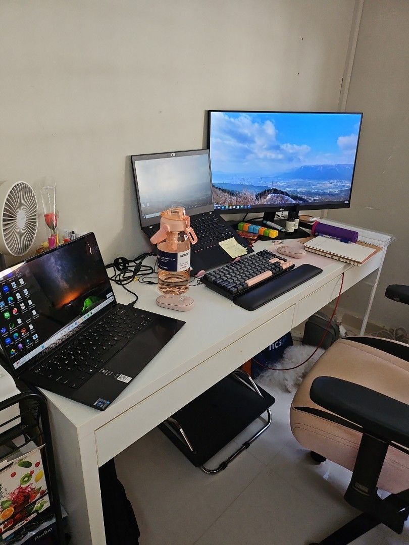 Ikea study table, Furniture & Home Living, Furniture, Tables & Sets on ...