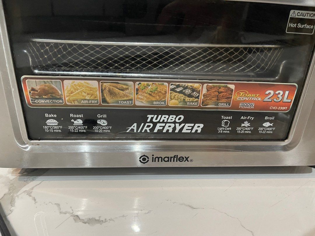 Imarflex Turbo Airfryer, TV & Home Appliances, Kitchen Appliances ...