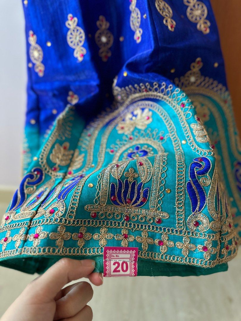 Indian Deepavali Diwala Costume Outfit Girl, Babies & Kids, Babies ...