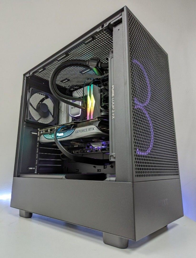 INTEL I7 14700KF + RTX 4070 CUSTOM GAMING PC - max out cyberpunk ...