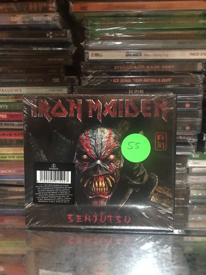 Iron Maiden senjutsu cd, Hobbies & Toys, Music & Media, CDs & DVDs on ...