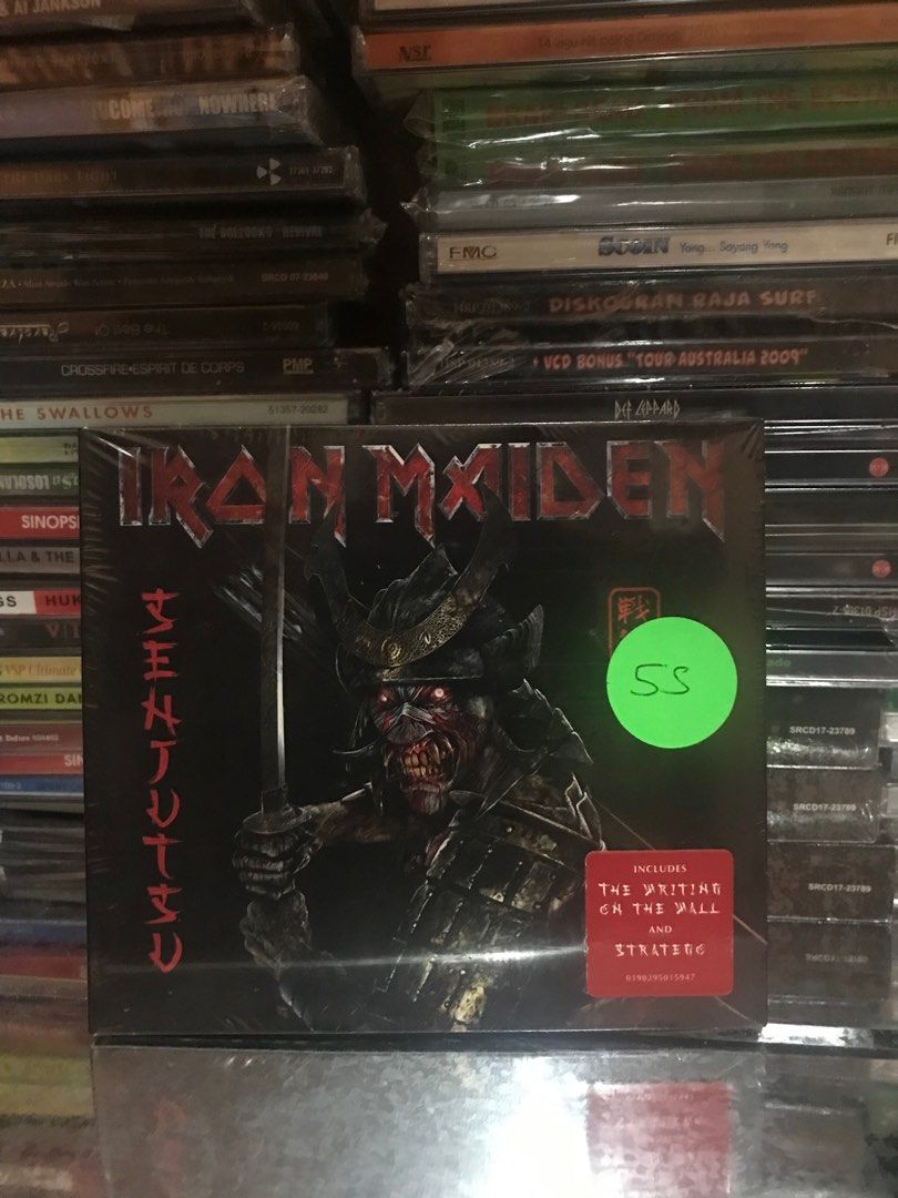 Iron Maiden senjutsu cd, Hobbies & Toys, Music & Media, CDs & DVDs on ...