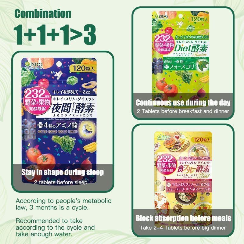 ISDG DIET ENZYME Sweet Diet Enzyme, Health & Nutrition, Health Supplements, Health Food, Drinks ...